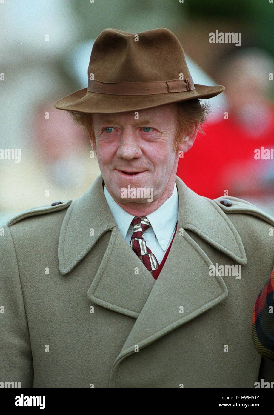 BRYAN MCMAHON RACE HORSE TRAINER 30 April 1996 Stock Photo - Alamy