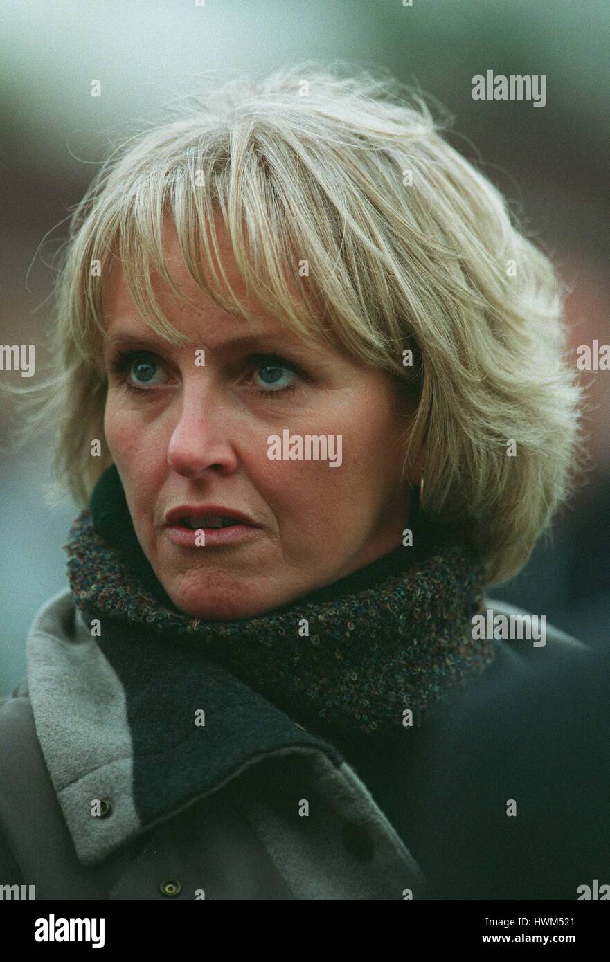 DIANE HAINE RACE HORSE OWNER 17 October 1996 Stock Photo - Alamy
