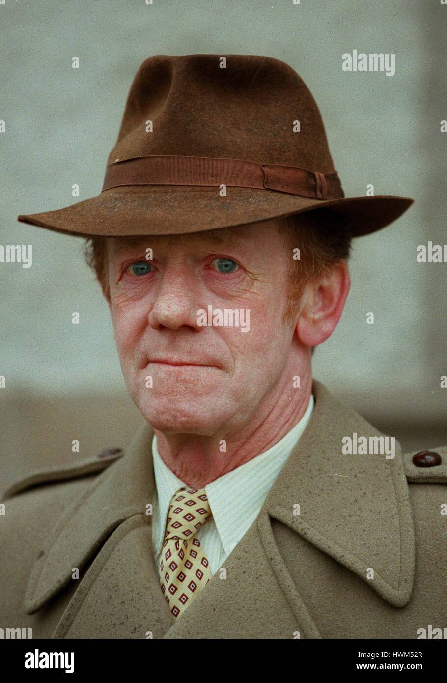 BRYAN MCMAHON RACE HORSE TRAINER 04 April 1996 Stock Photo - Alamy