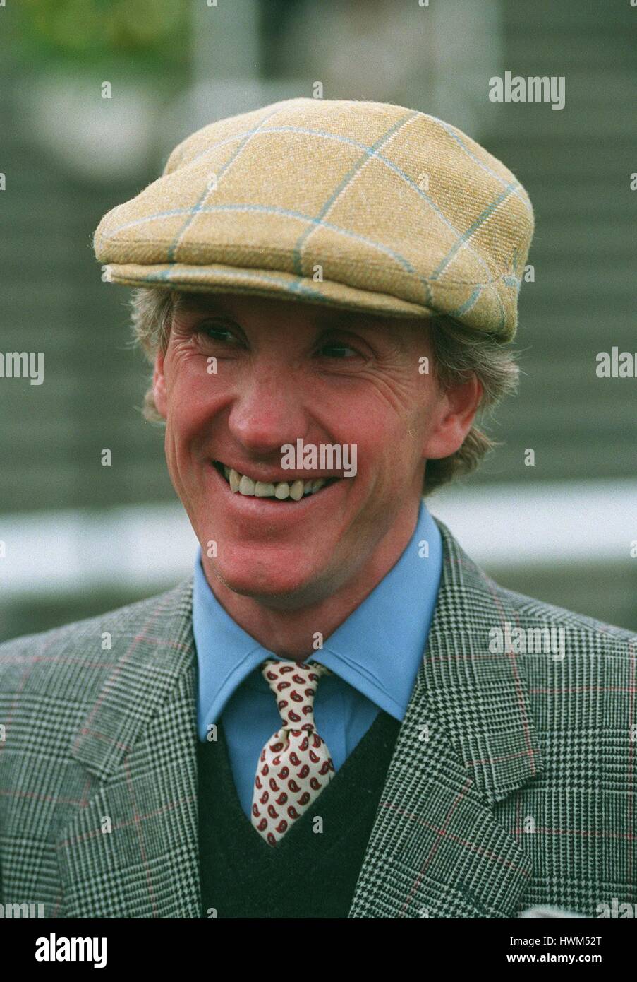 CHARLIE MANN RACE HORSE TRAINER 13 November 1996 Stock Photo - Alamy