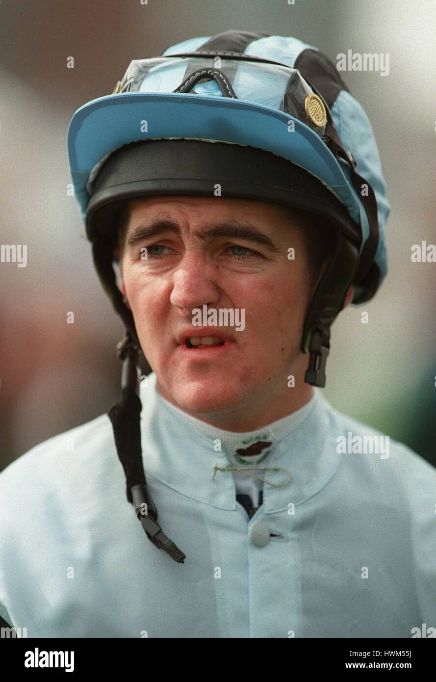 DAVID HARRISON . JOCKEY 19 April 1996 Stock Photo - Alamy