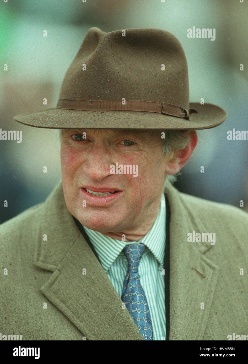 DAVID MORLEY RACE HORSE TRAINER 04 June 1996 Stock Photo - Alamy