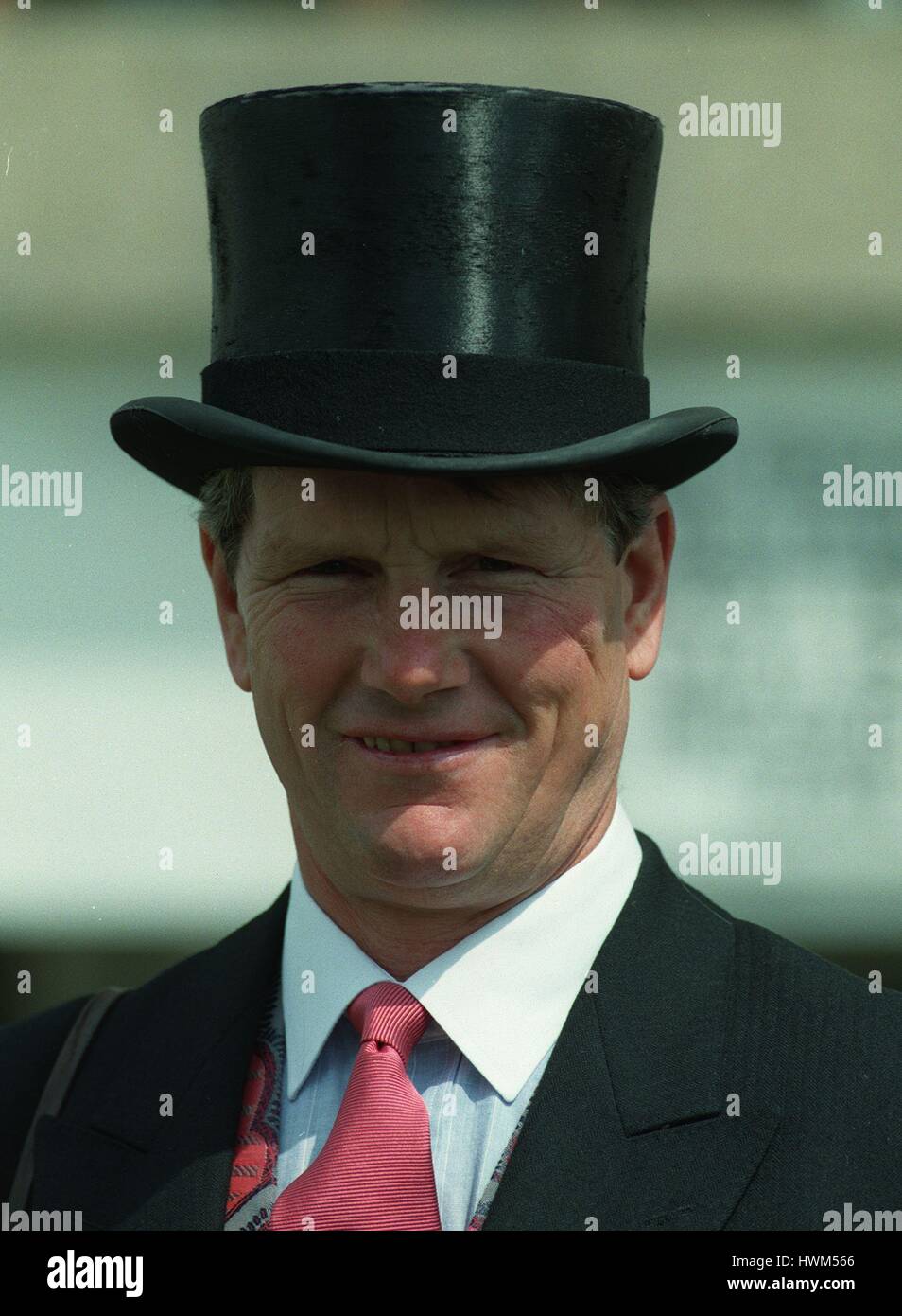 IAN BALDING RACE HORSE TRAINER 09 July 1996 Stock Photo - Alamy