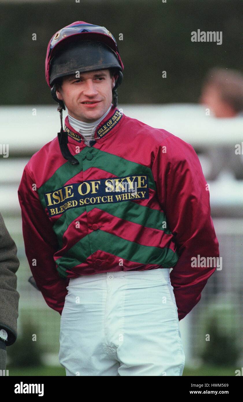 KEN JOHNSON JOCKEY 11 December 1996 Stock Photo - Alamy