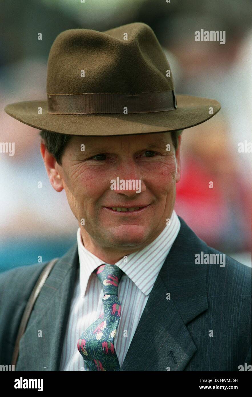 IAN BALDING RACE HORSE TRAINER 17 May 1996 Stock Photo - Alamy