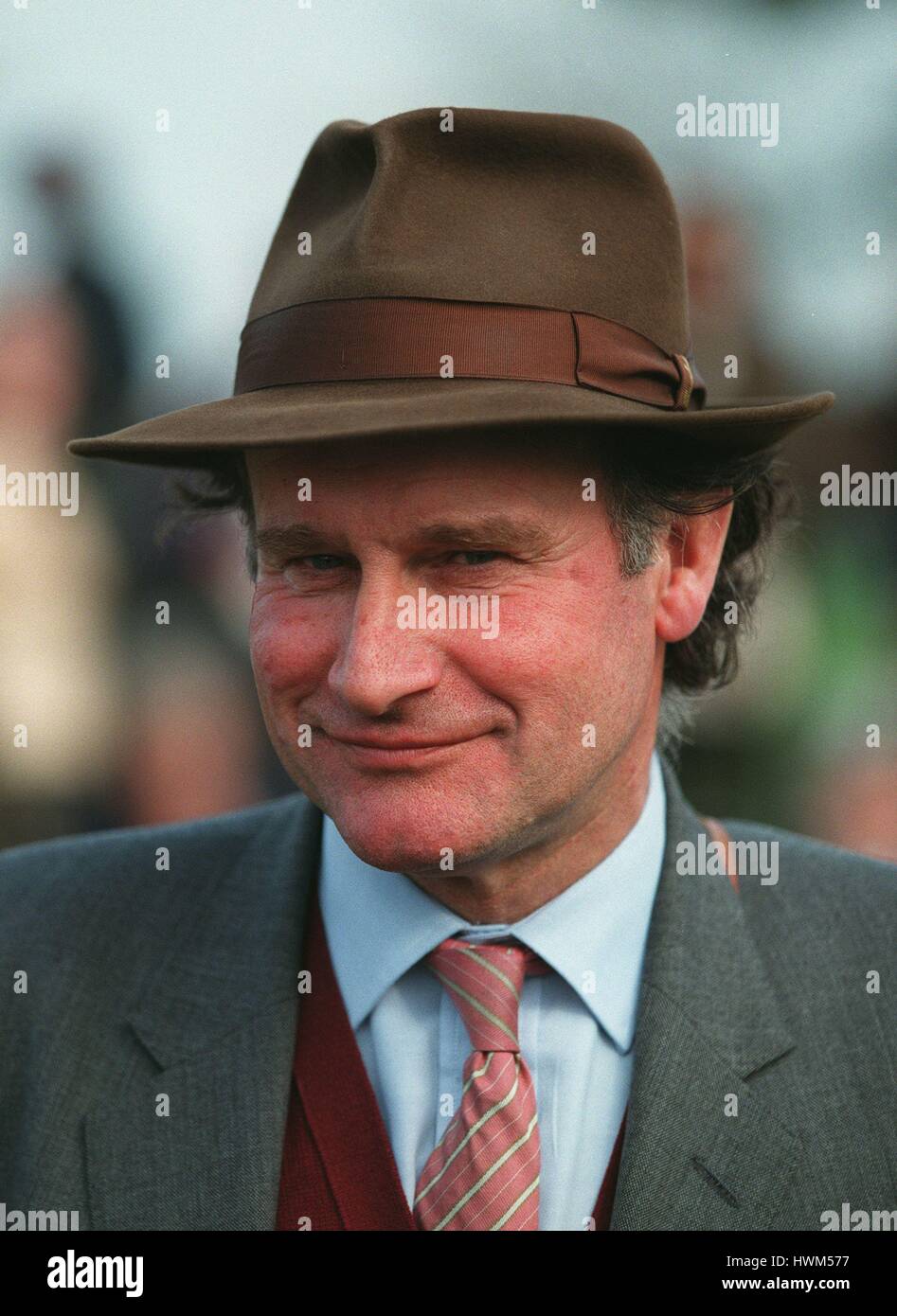 PETER MAKIN RACE HORSE TRAINER 03 May 1996 Stock Photo - Alamy