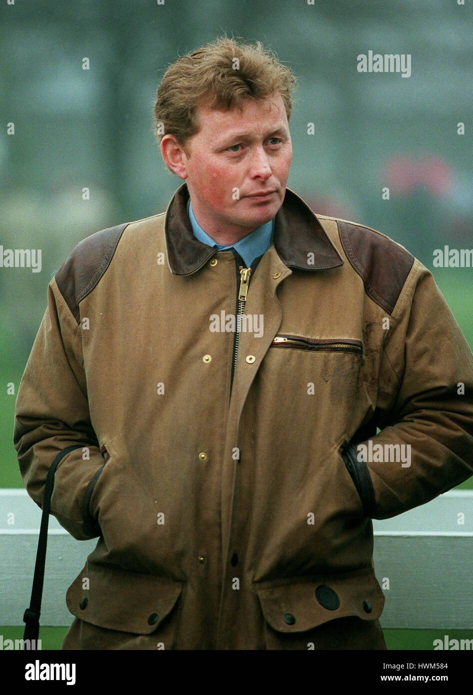 BRIAN ROTHWELL RACE HORSE TRAINER 04 April 1996 Stock Photo - Alamy