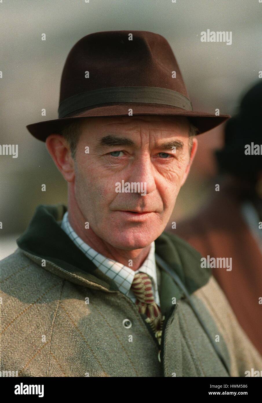 COLIN PARKER RACE HORSE TRAINER 03 April 1996 Stock Photo - Alamy