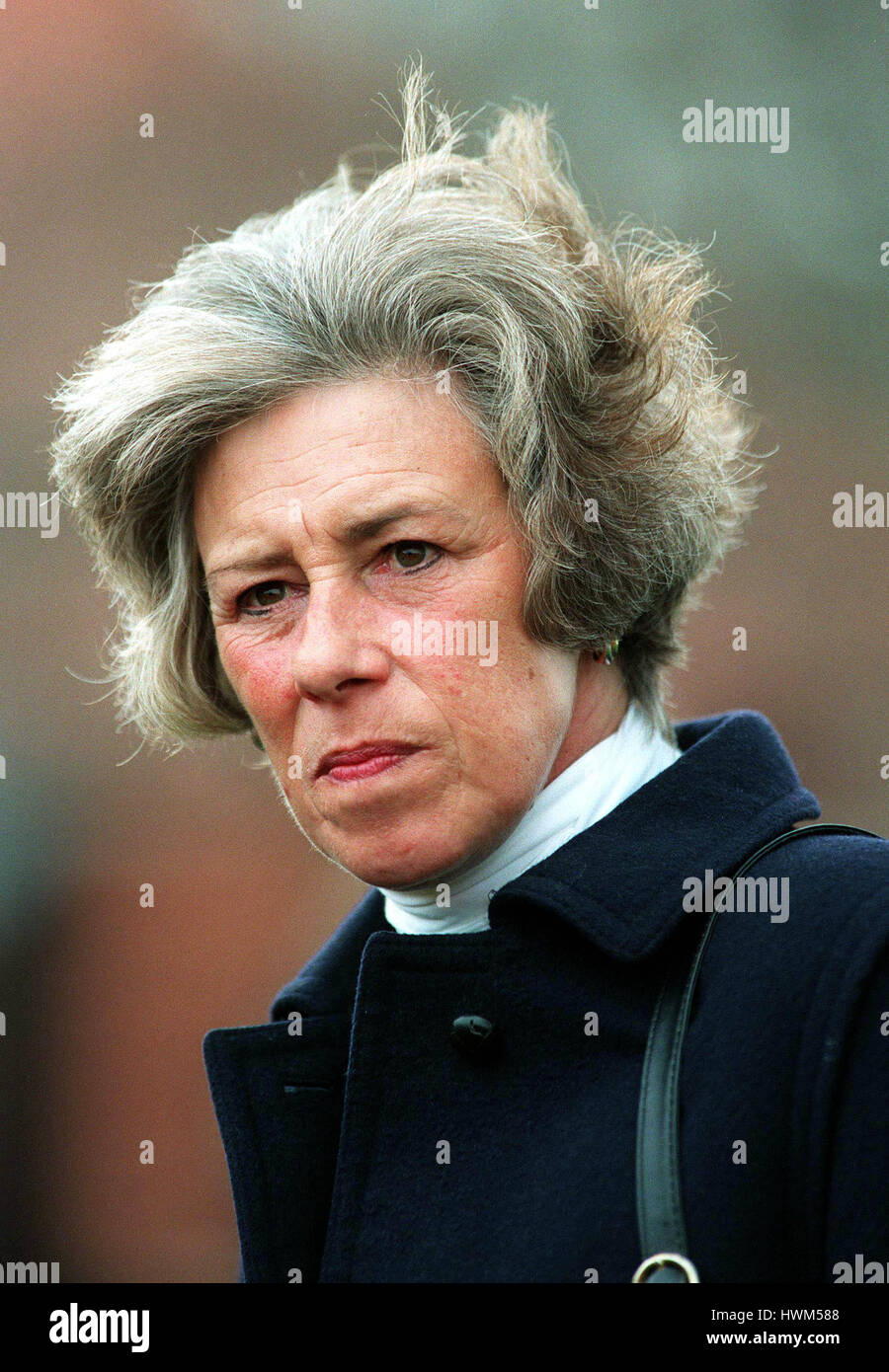 JULIE CECIL RACE HORSE TRAINER 19 April 1996 Stock Photo - Alamy