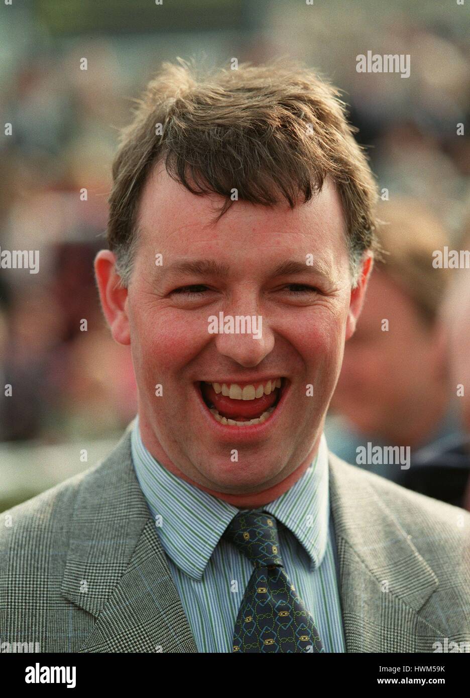 NEIL GRAHAM RACE HORSE TRAINER 03 May 1996 Stock Photo - Alamy