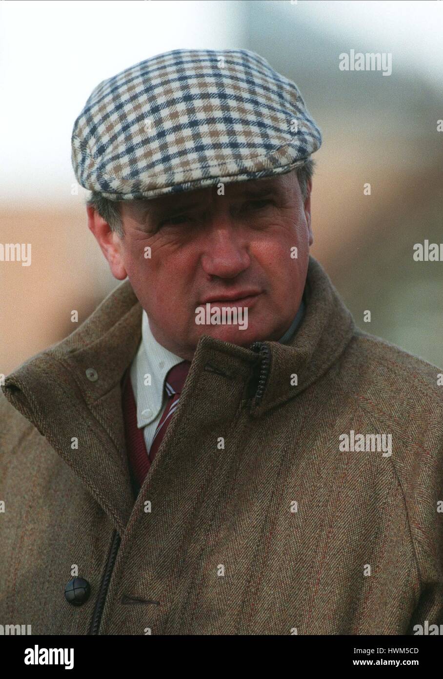 JOHN WADE RACE HORSE TRAINER 17 October 1996 Stock Photo - Alamy