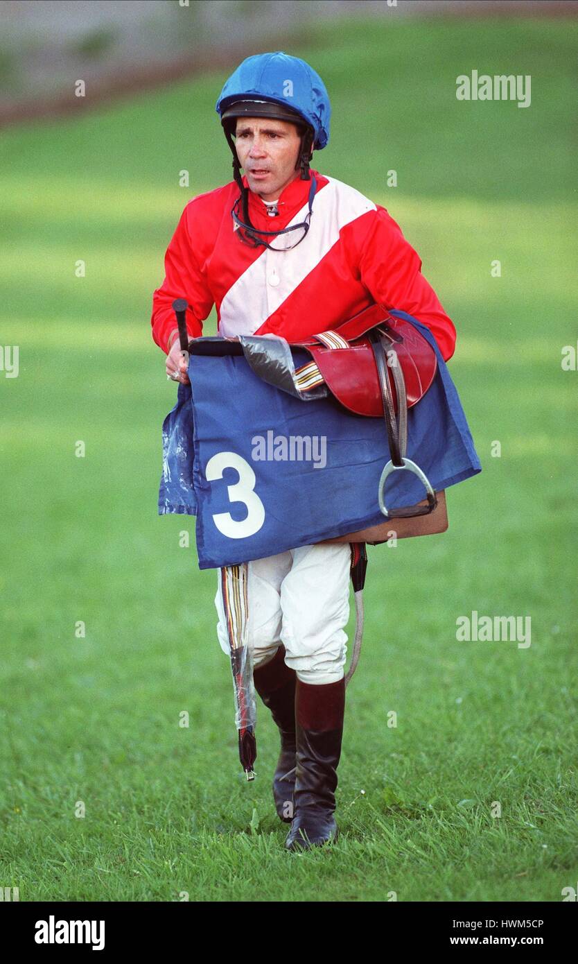 WENDYLL WOODS JOCKEY 25 June 1996 Stock Photo - Alamy