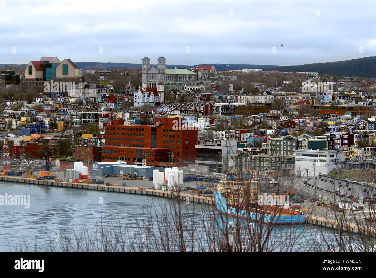 Newfoundland, canada aerial hi-res stock photography and images - Alamy