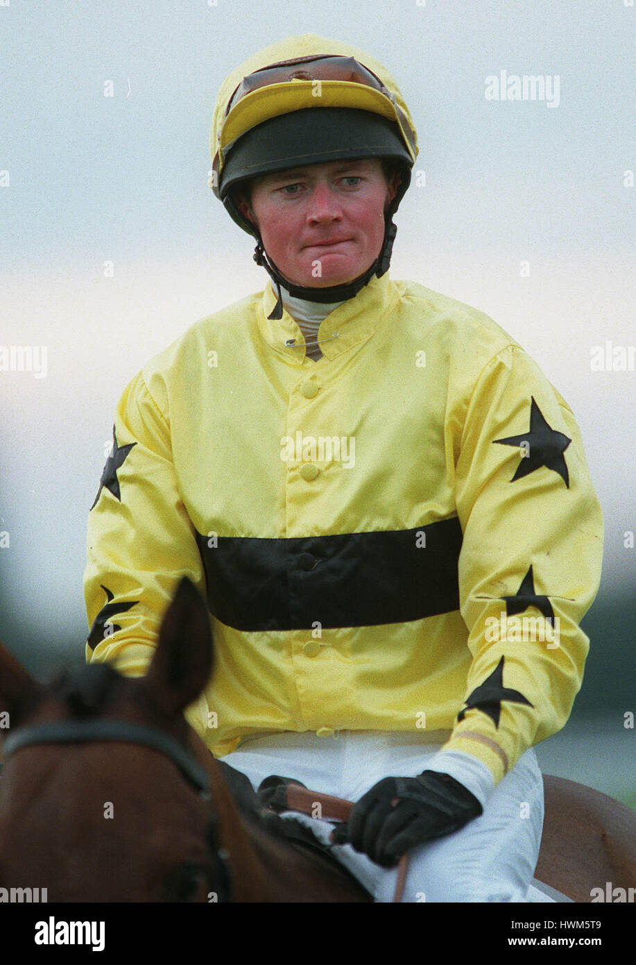JAMIE MAGEE JOCKEY 04 November 1997 Stock Photo - Alamy