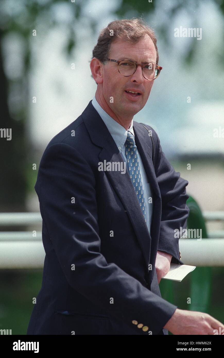 ROGER CHARLTON RACE HORSE TRAINER 22 May 1997 Stock Photo - Alamy
