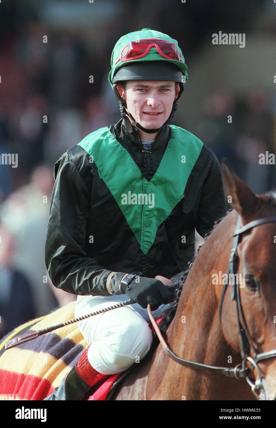 ROBERT HAVLIN JOCKEY 22 April 1997 Stock Photo - Alamy
