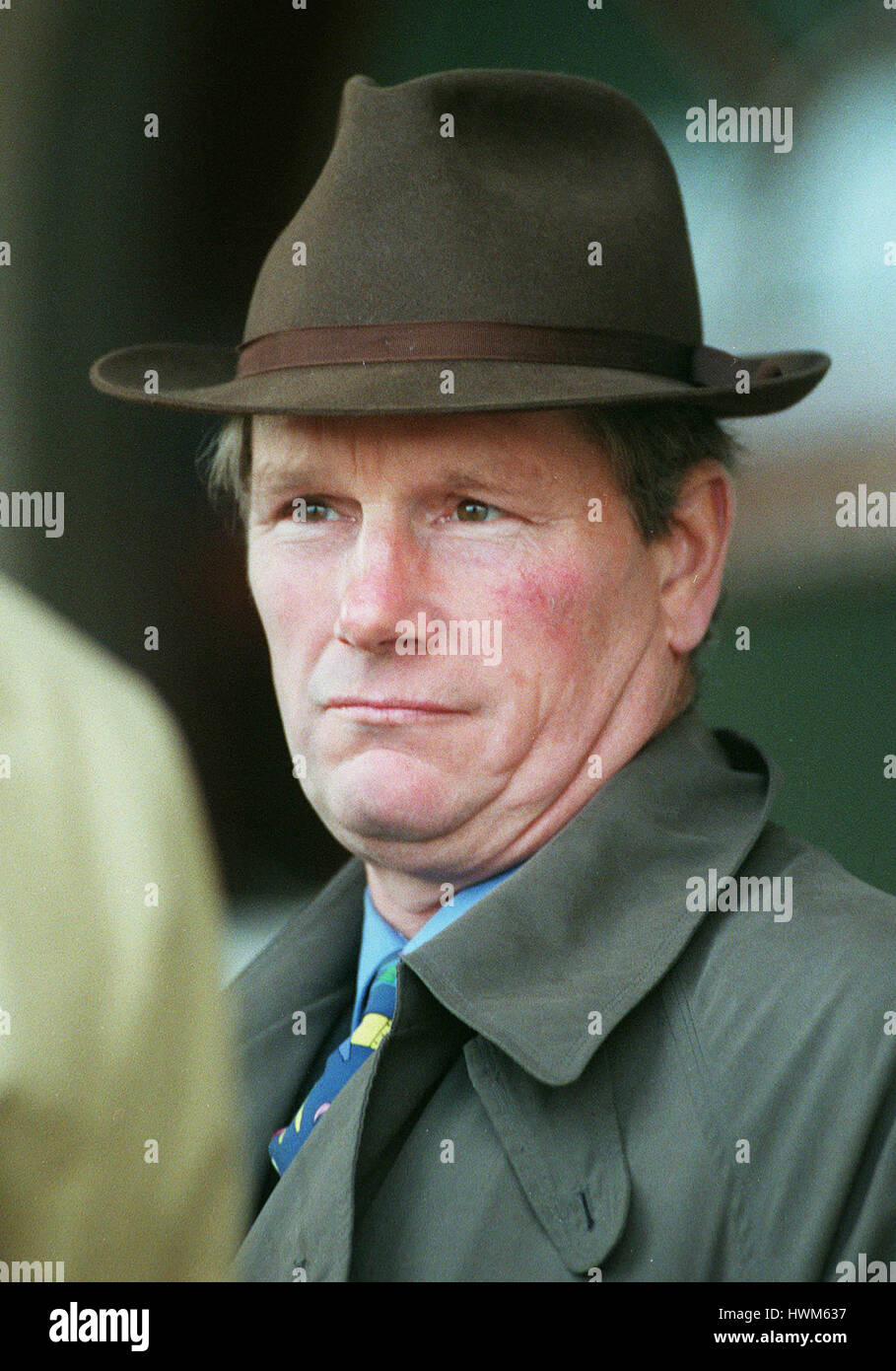 IAN BALDING RACE HORSE TRAINER 10 November 1997 Stock Photo - Alamy