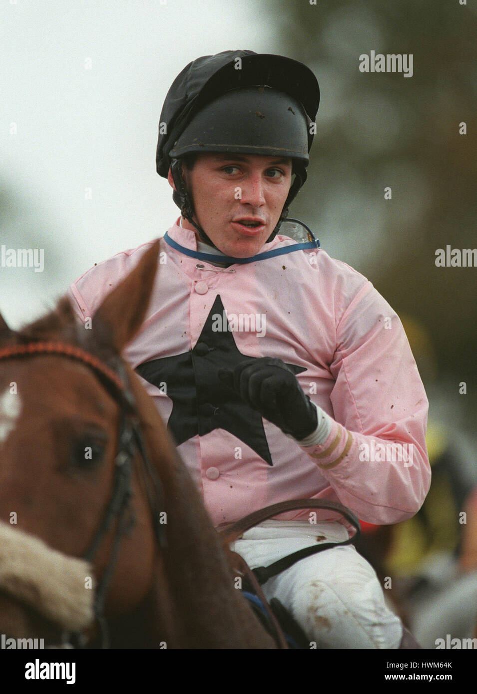 EDWARD CALLAGHAN JOCKEY 12 November 1997 Stock Photo - Alamy