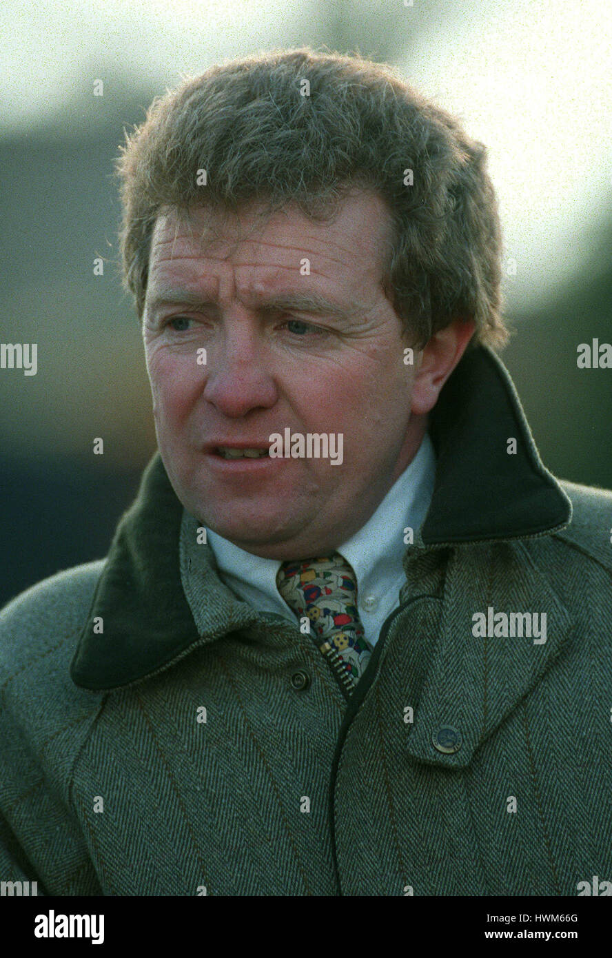 BRYAN SMART RACE HORSE TRAINER 10 November 1997 Stock Photo - Alamy
