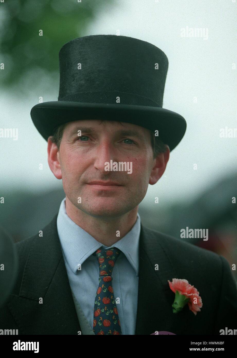 KEVIN MCAULIFFE RACE HORSE TRAINER 25 June 1997 Stock Photo - Alamy