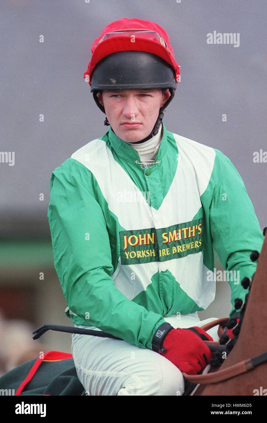 PAUL CARBERRY JOCKEY 14 February 1997 Stock Photo - Alamy