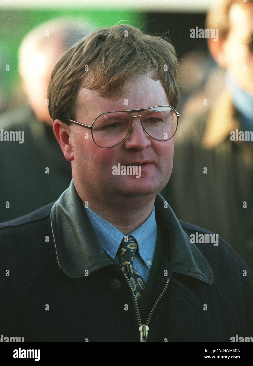 MICHAEL DODS. RACE HORSE TRAINER 13 November 1997 Stock Photo - Alamy
