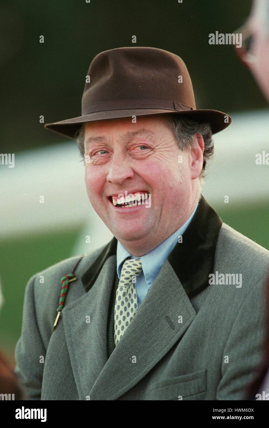NOEL T.CHANCE RACE HORSE TRAINER 28 February 1997 Stock Photo - Alamy