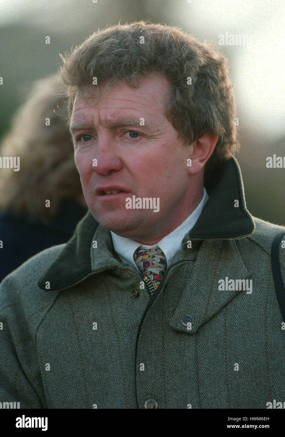 BRYAN SMART RACE HORSE TRAINER 10 November 1997 Stock Photo - Alamy