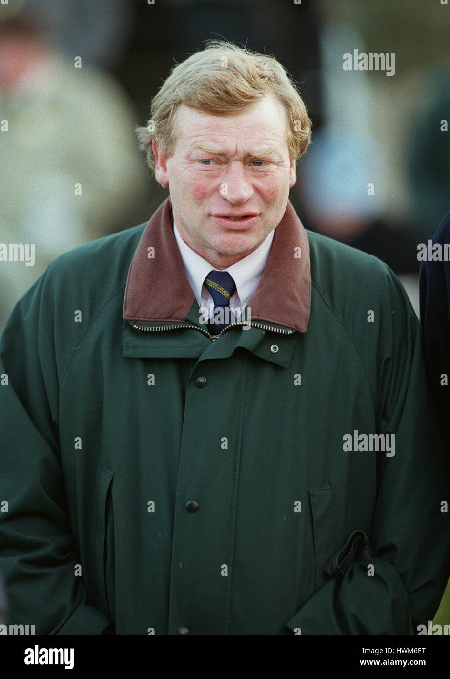 JIM OLD RACE HORSE TRAINER 16 December 1997 Stock Photo - Alamy