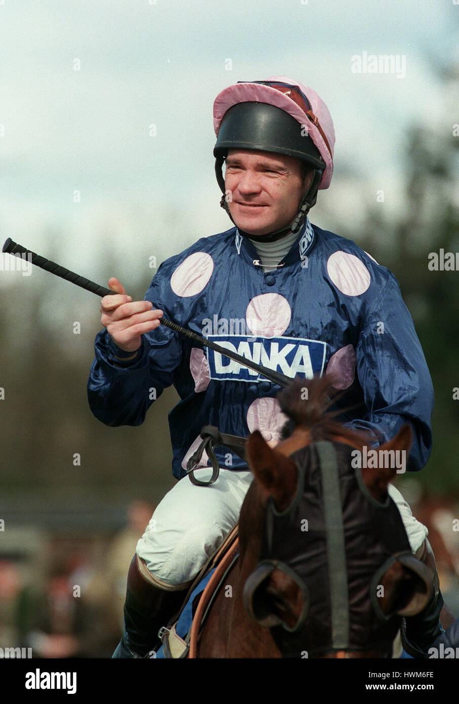 DEAN GALLAGHER JOCKEY 27 March 1997 Stock Photo - Alamy