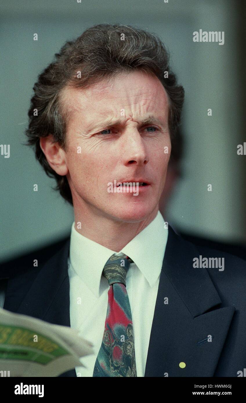 ROD MILLMAN RACE HORSE TRAINER 25 March 1997 Stock Photo - Alamy