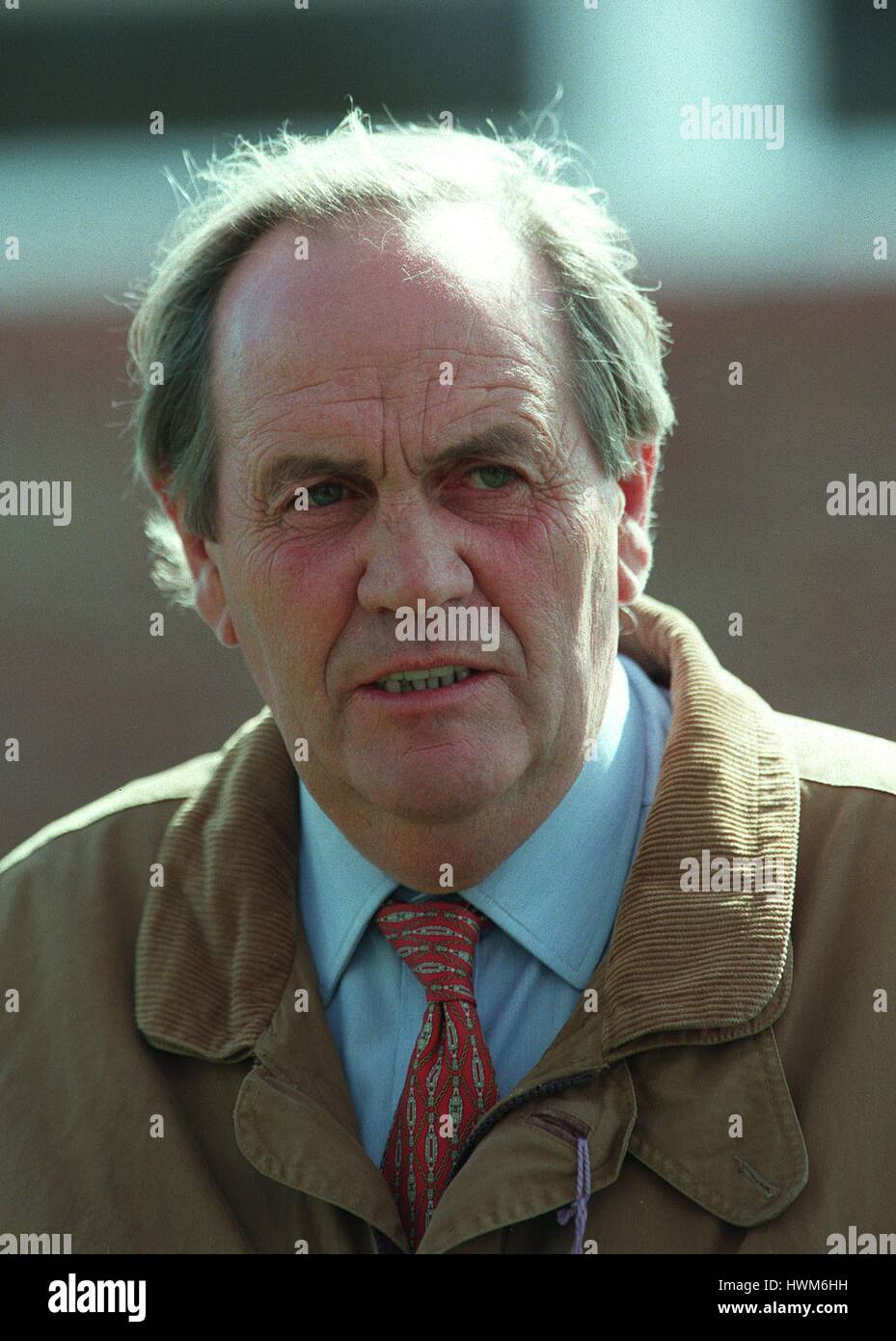 RICHARD HANNON RACE HORSE TRAINER 23 May 1997 Stock Photo - Alamy