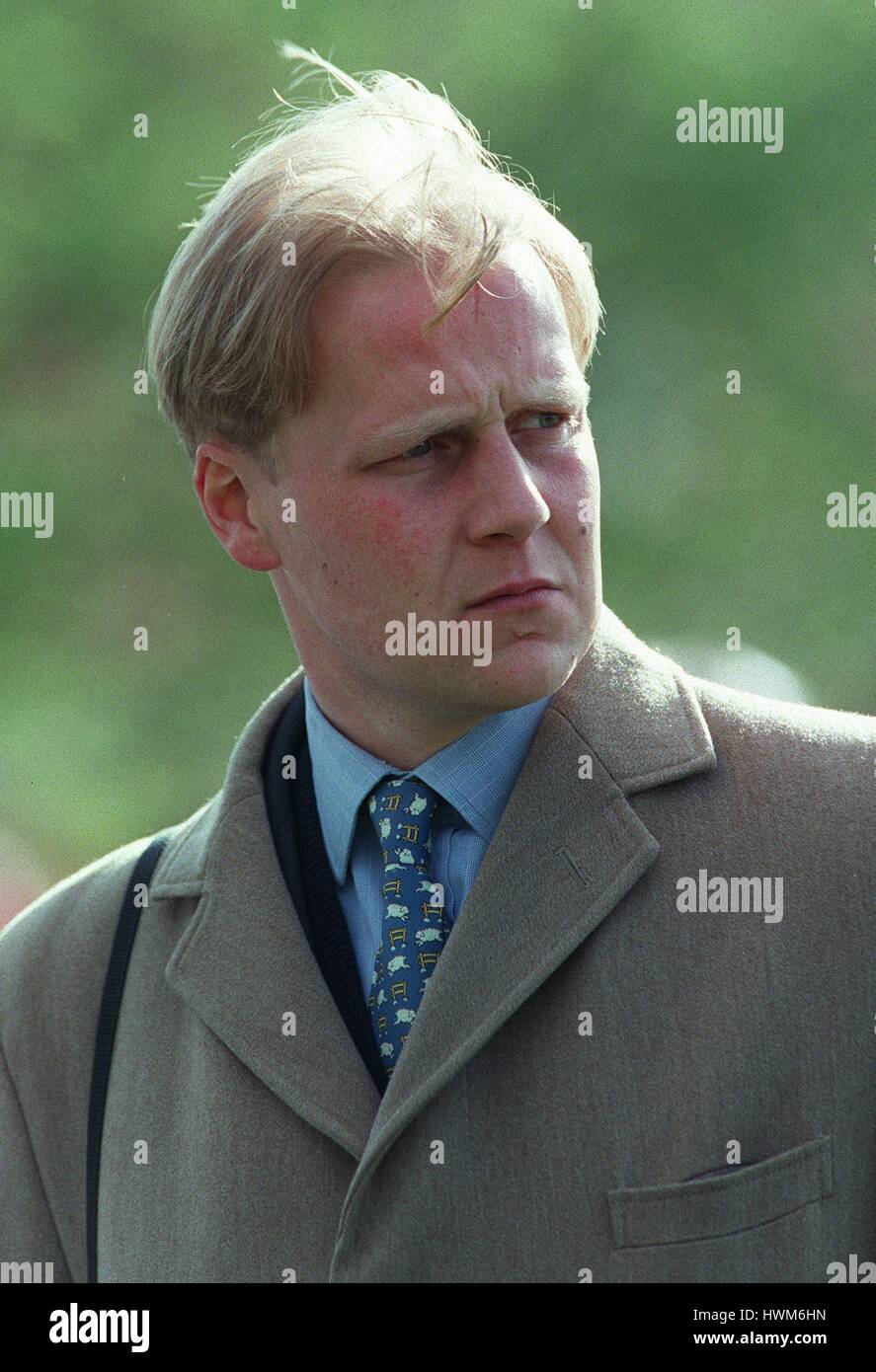ED DUNLOP RACE HORSE TRAINER 20 May 1997 Stock Photo - Alamy
