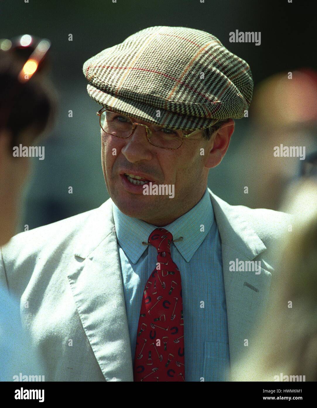 JOHN WHARTON RACE HORSE TRAINER 03 June 1997 Stock Photo - Alamy