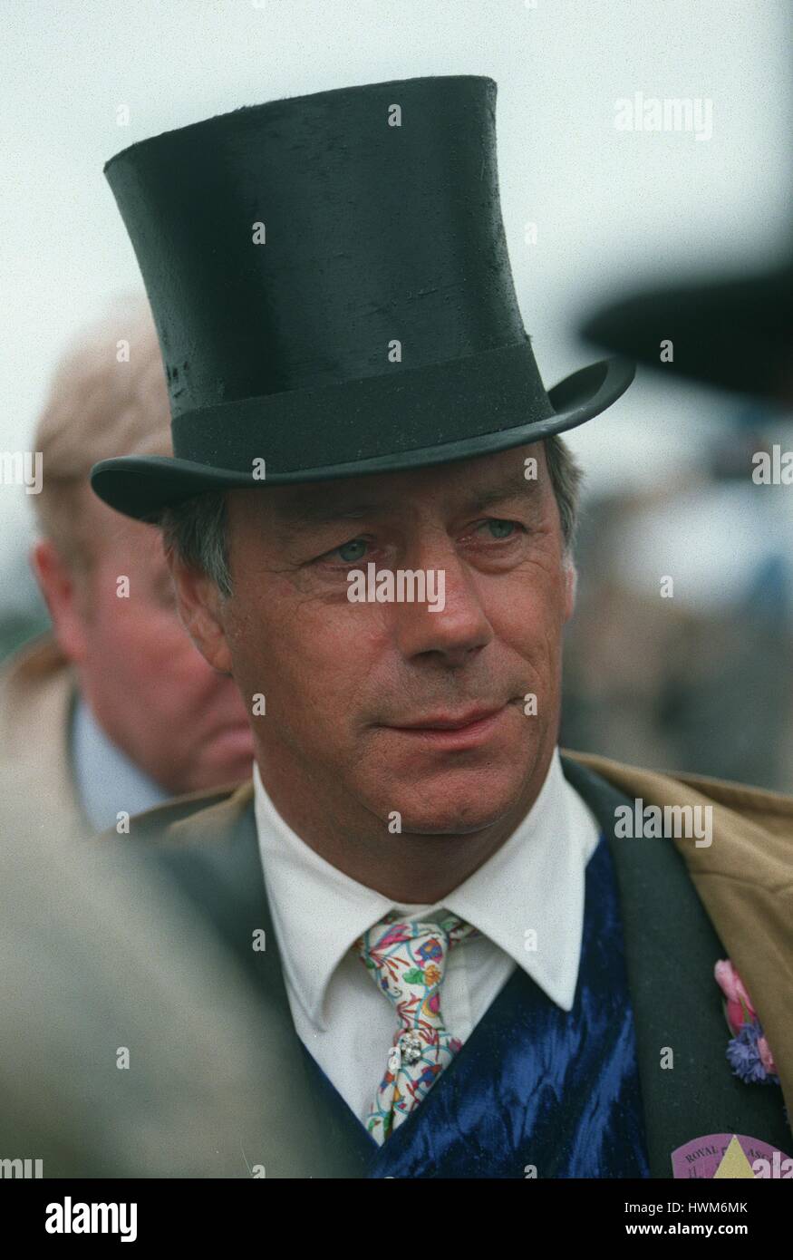 HENRY CECIL RACE HORSE TRAINER 25 June 1997 Stock Photo - Alamy
