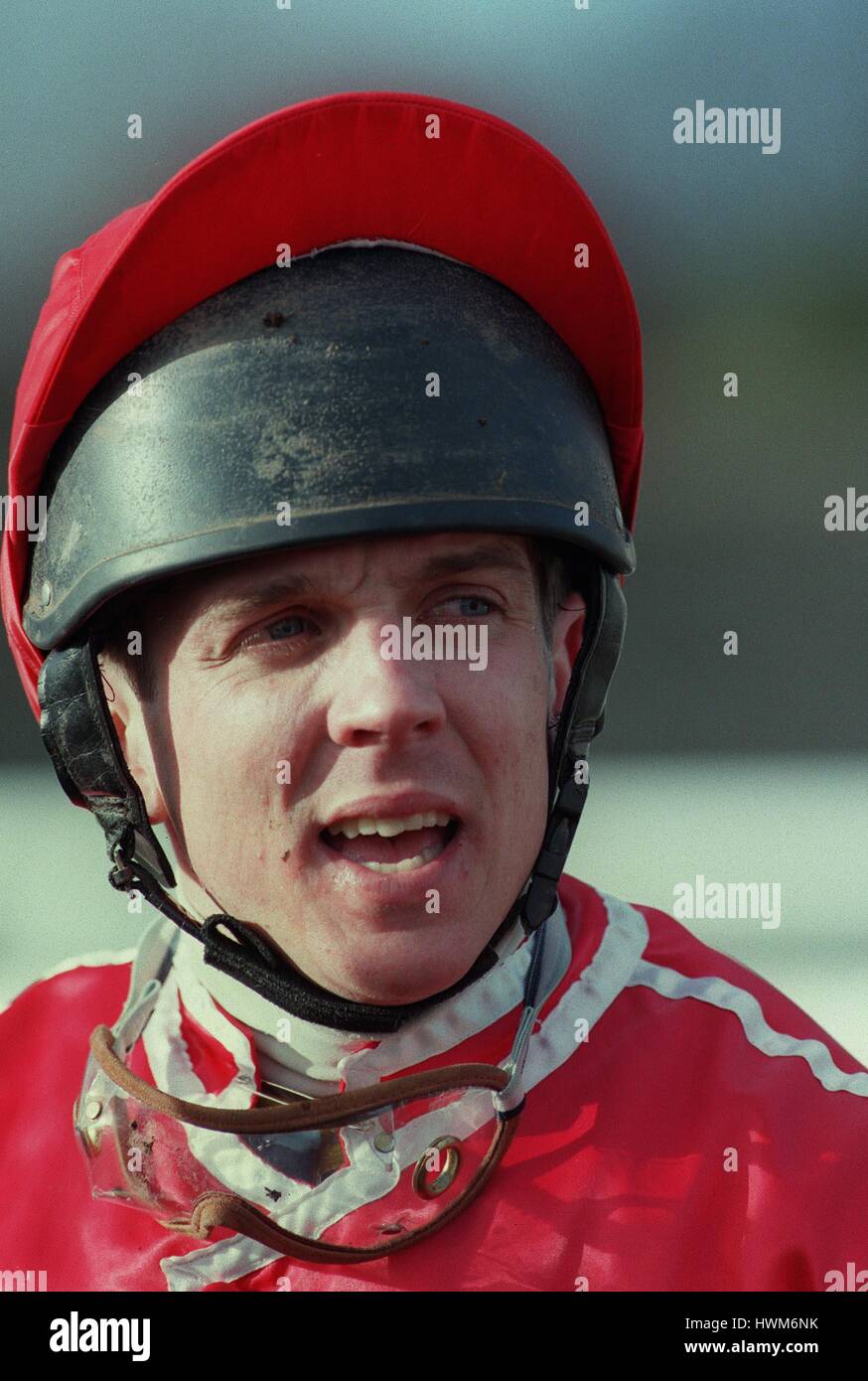 NICHOLAS BENTLEY JOCKEY 14 February 1997 Stock Photo - Alamy