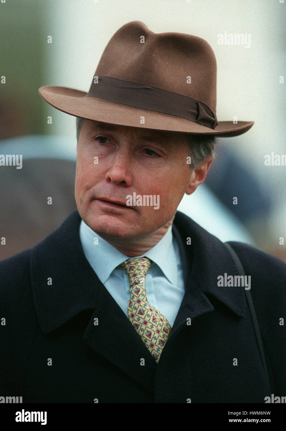 ALAN JARVIS RACE HORSE TRAINER 12 November 1997 Stock Photo - Alamy