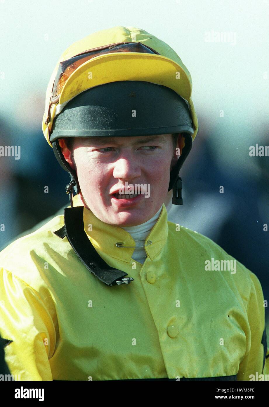 JAMIE MAGEE JOCKEY 26 March 1997 Stock Photo - Alamy
