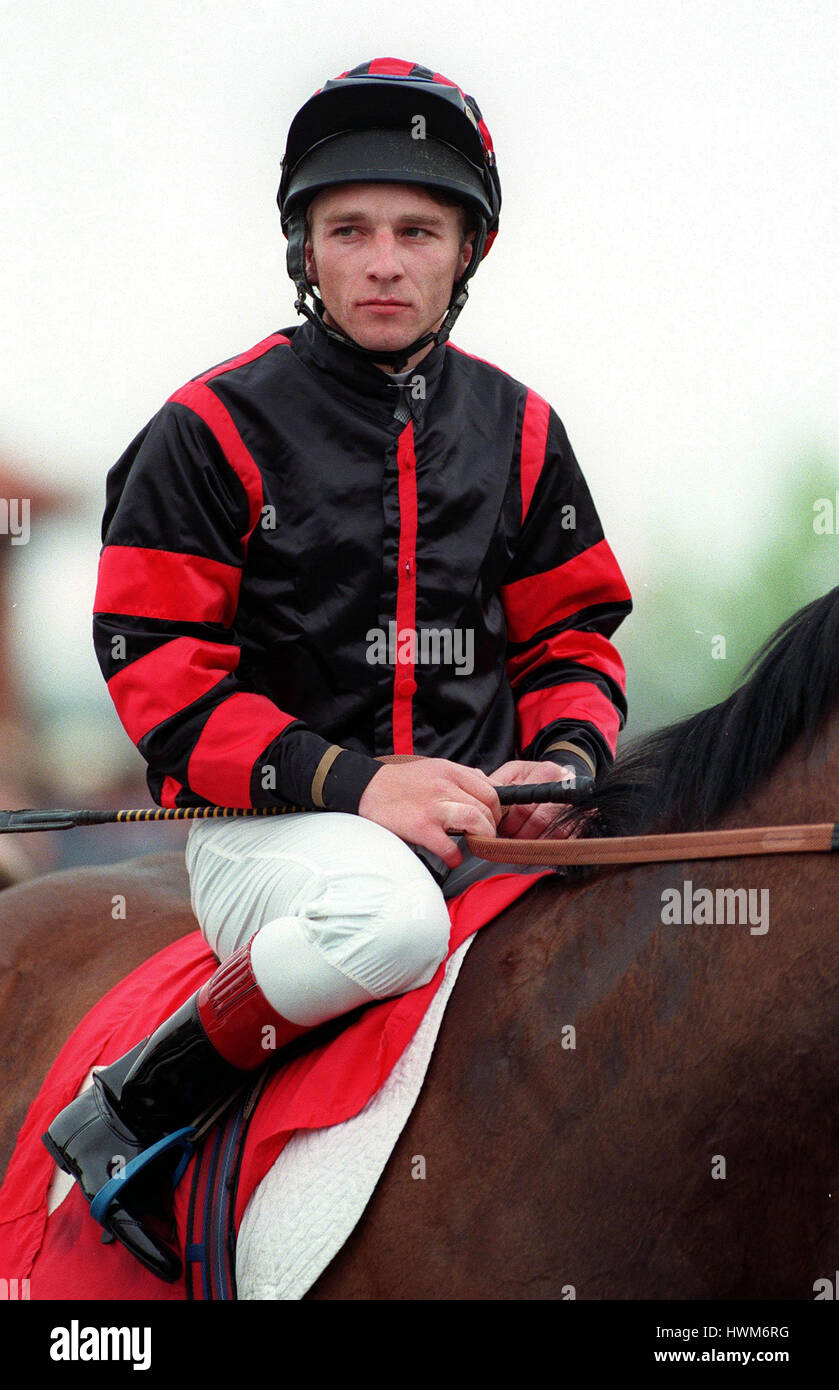 SEBASTIAN SANDERS JOCKEY 03 May 1997 Stock Photo - Alamy