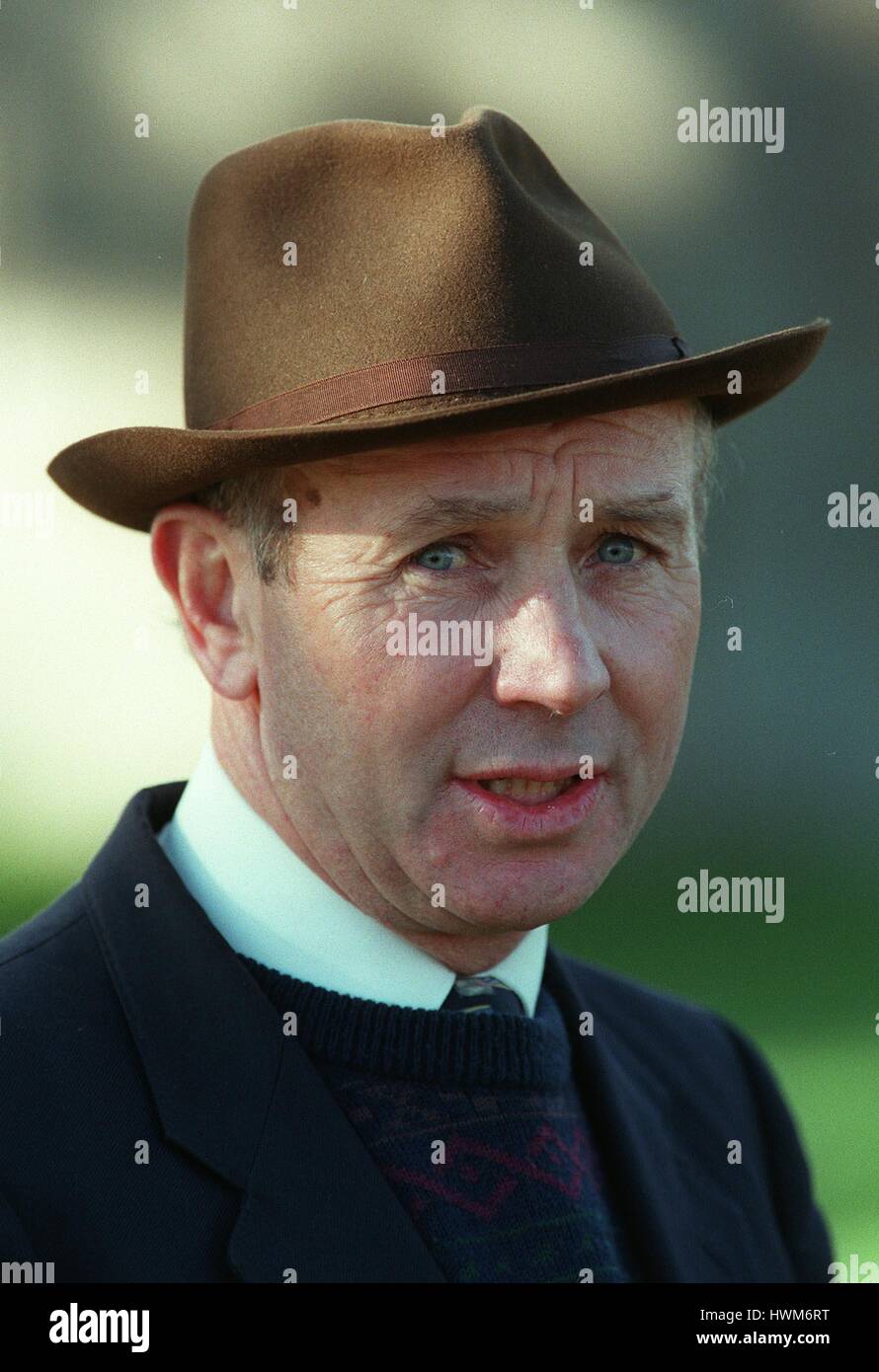 JOHN BRIDGER RACE HORSE TRAINER 27 March 1997 Stock Photo - Alamy