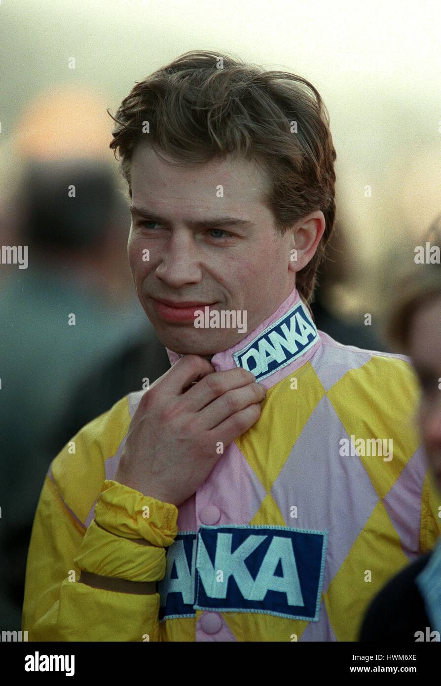 JAMIE OSBORNE JOCKEY 27 March 1997 Stock Photo - Alamy