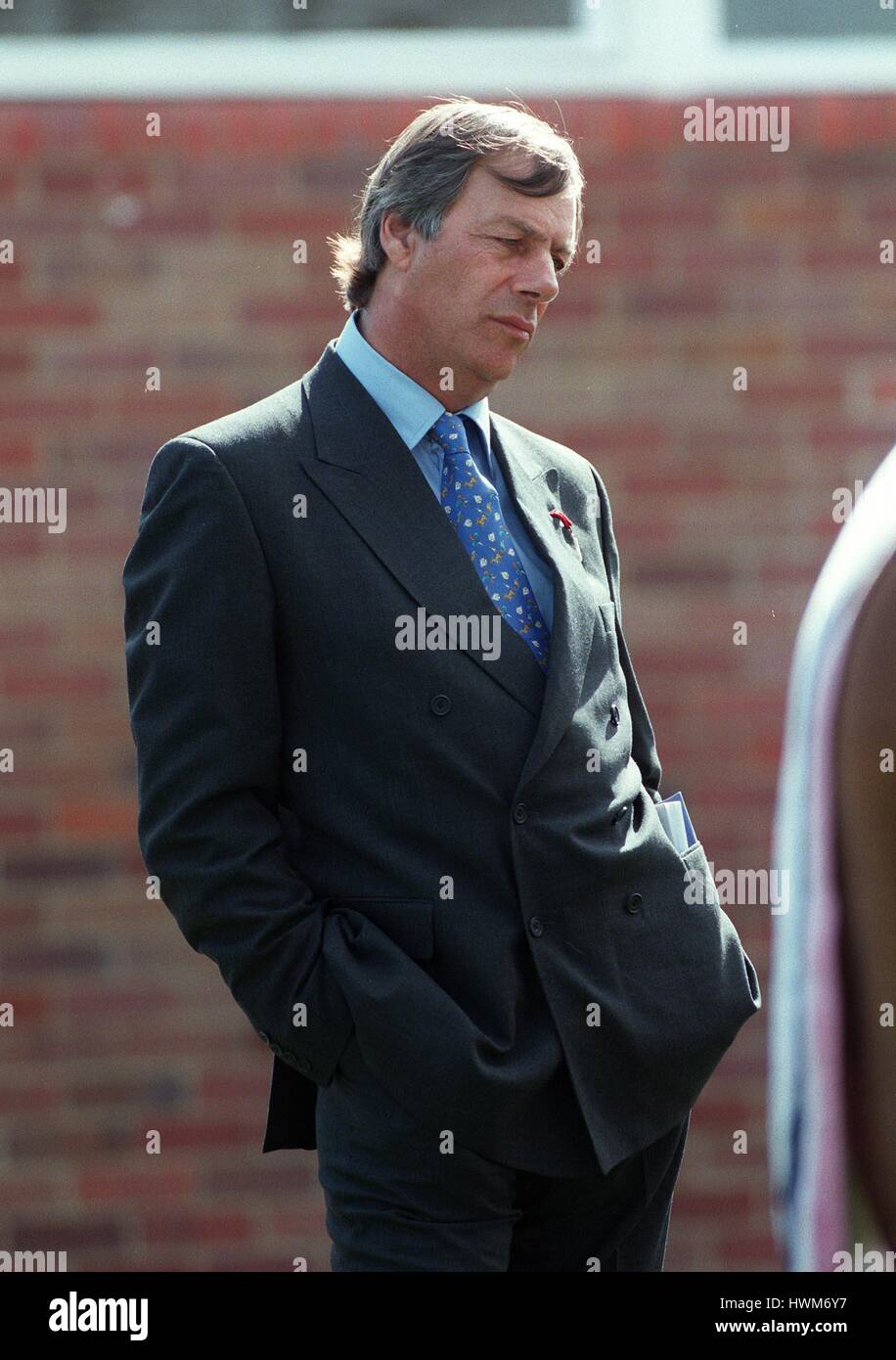 HENRY CECIL RACE HORSE TRAINER 03 May 1997 Stock Photo - Alamy