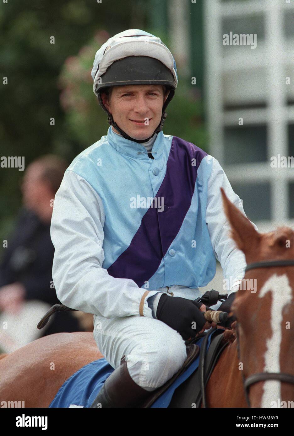 VINCE SLATTERY JOCKEY 29 August 1997 Stock Photo - Alamy