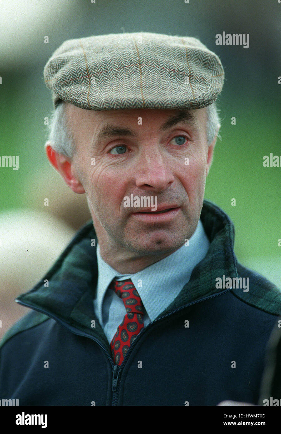 BRIAN ECKLEY RACE HORSE TRAINER 11 November 1997 Stock Photo - Alamy