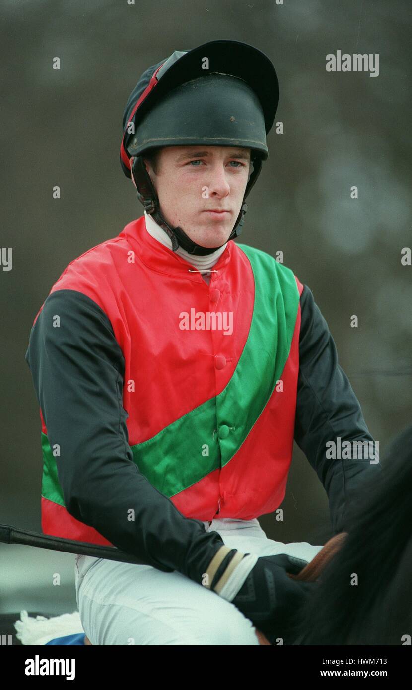 BRIAN FENTON JOCKEY 28 February 1997 Stock Photo - Alamy