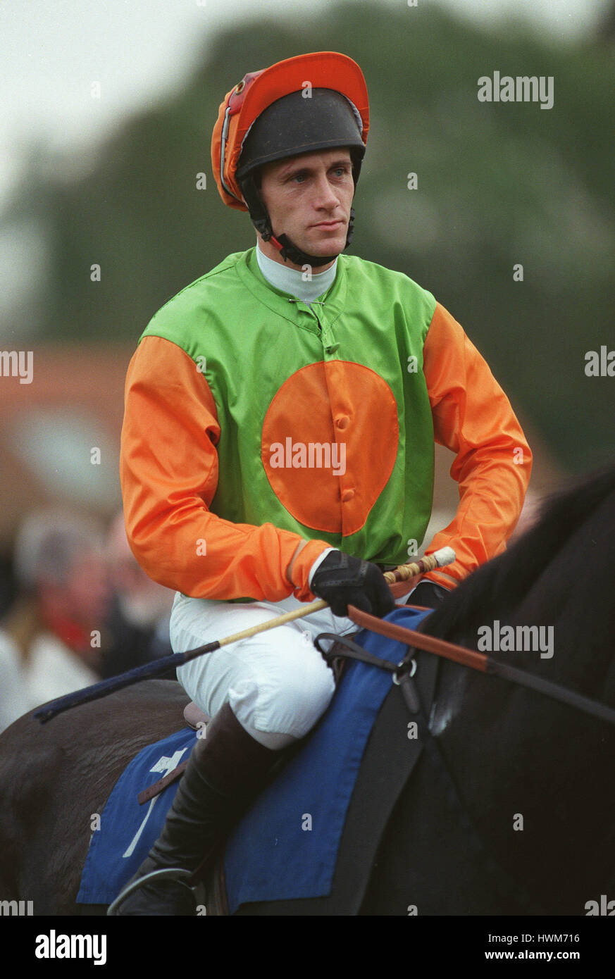 DERRICK MORRIS JOCKEY 12 November 1997 Stock Photo - Alamy