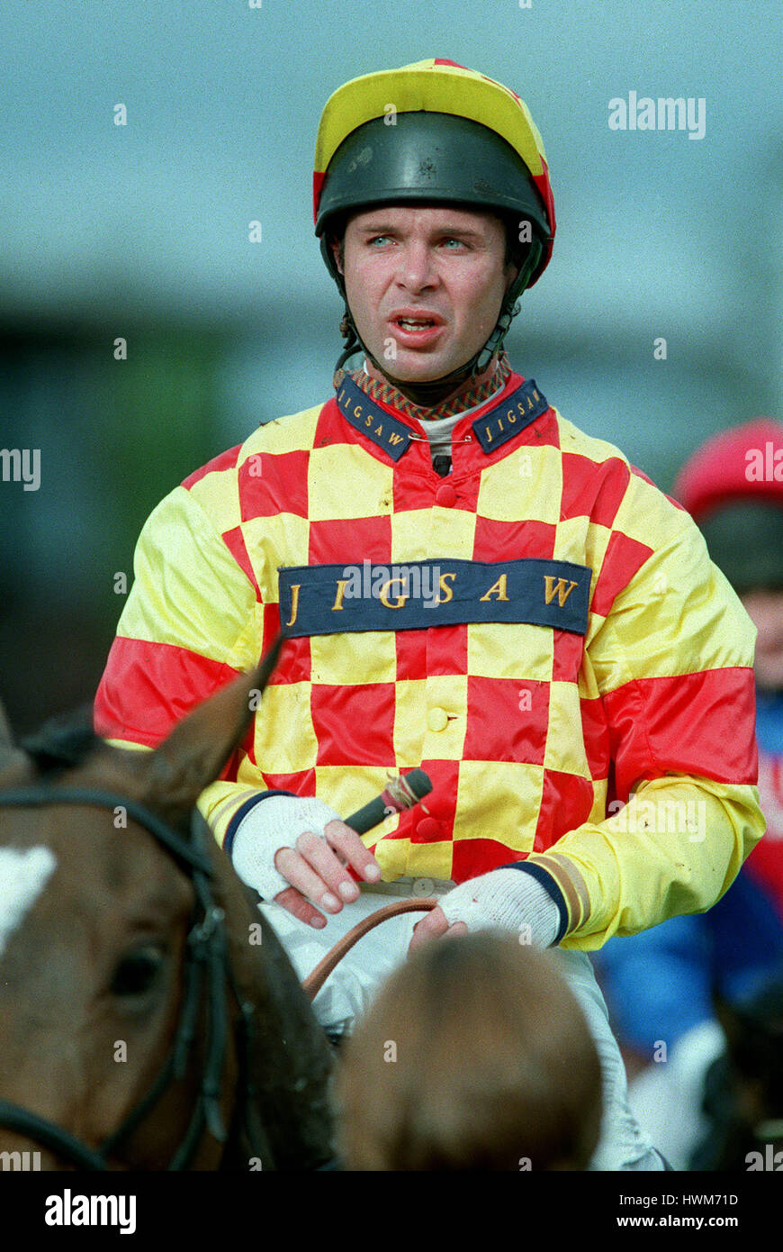 LUKE HARVEY JOCKEY 20 October 1997 Stock Photo - Alamy