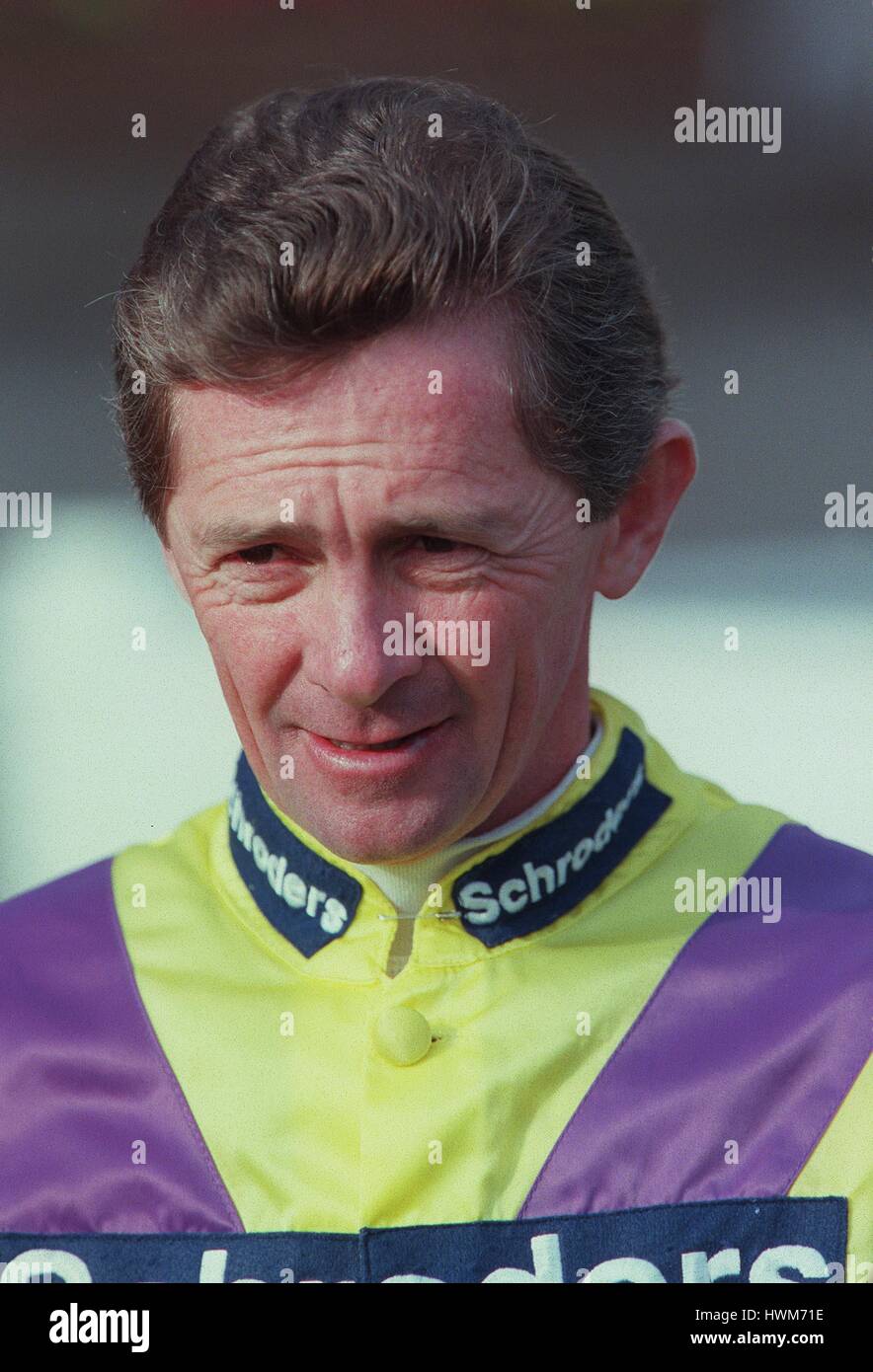 MICHAEL ROBERTS JOCKEY 22 April 1997 Stock Photo - Alamy