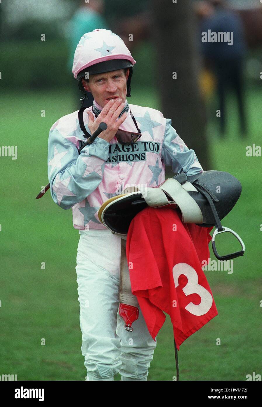 RAY COCHRANE JOCKEY 27 March 1997 Stock Photo - Alamy