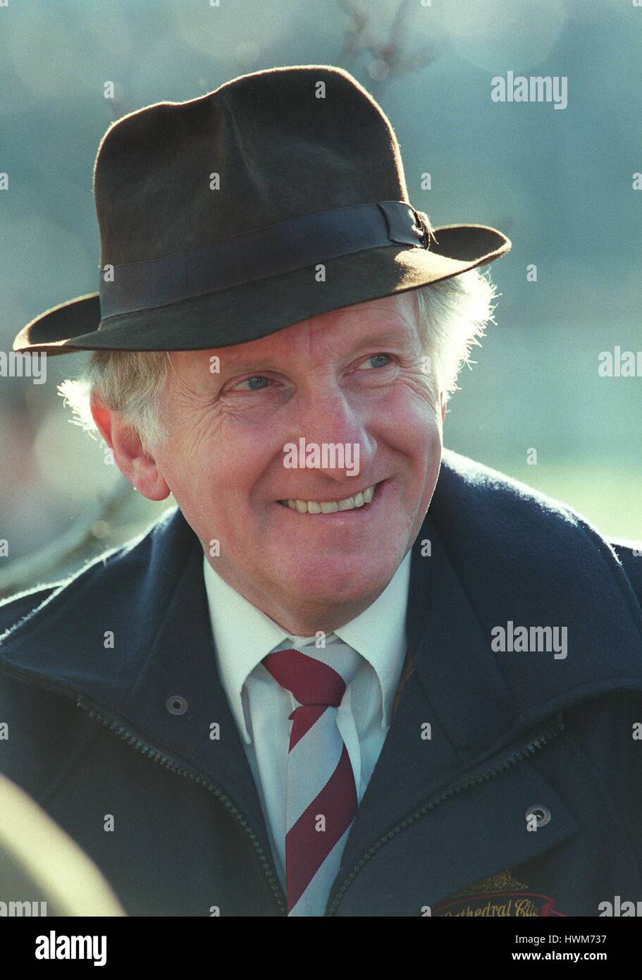 MARTIN PIPE RACE HORSE TRAINER 11 February 1997 Stock Photo - Alamy